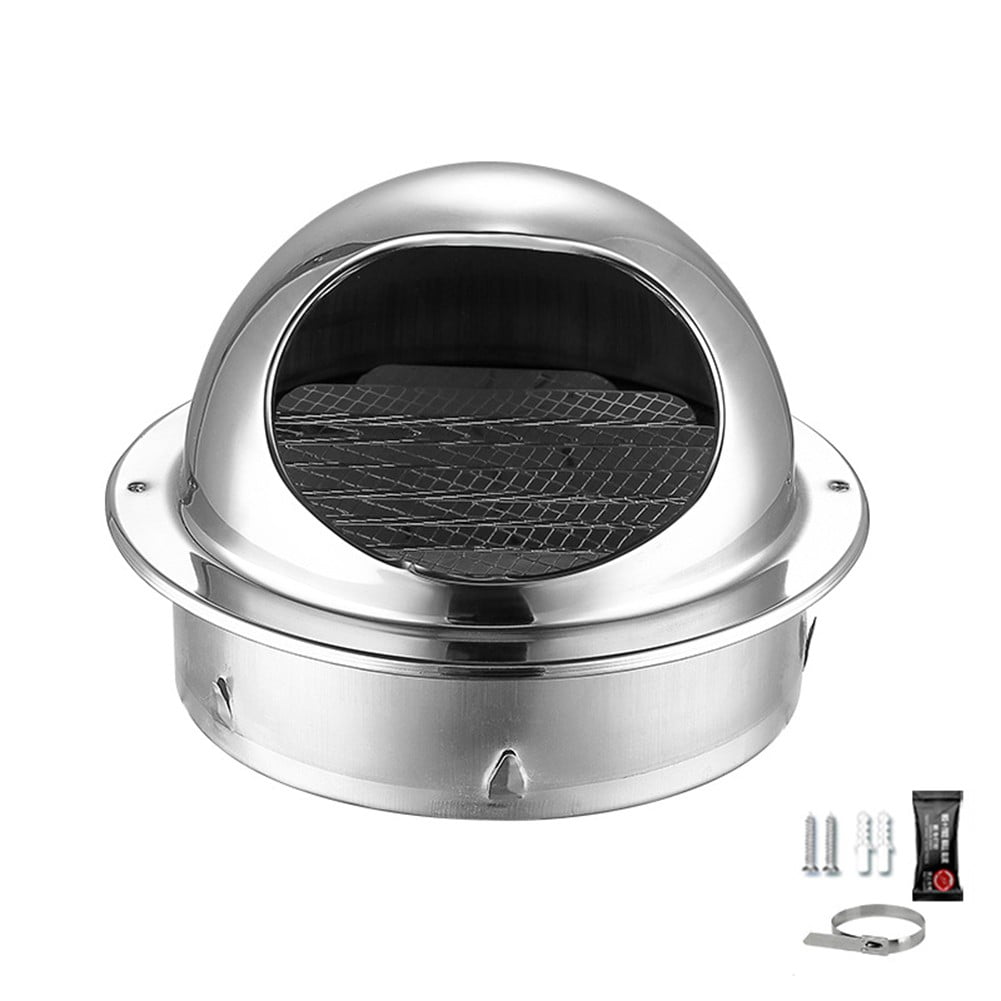 250mm Soffit Air Vent 304 Stainless Wall Outlet Ventilation Grille ...
