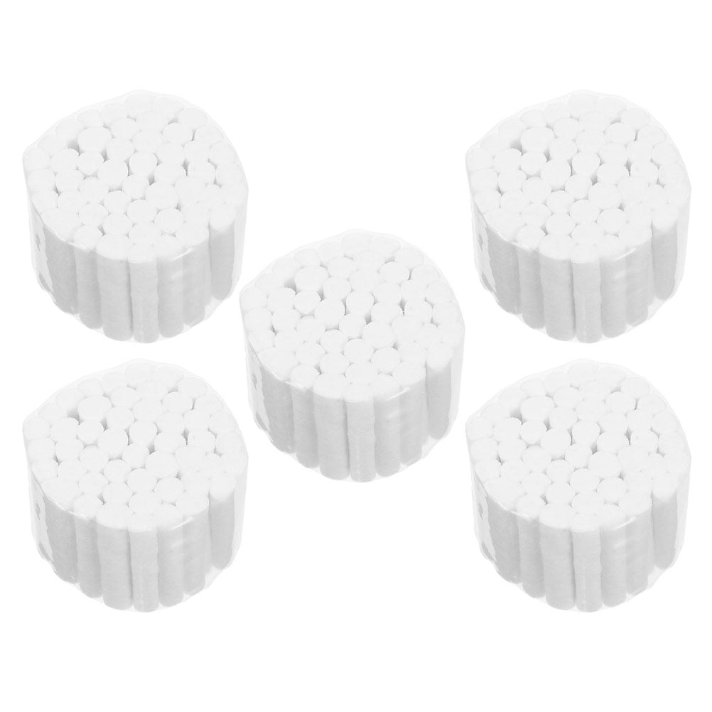 250pcs Cotton Nose Bleed Plugs Absorbent Cotton Rolls Cotton Rolls ...