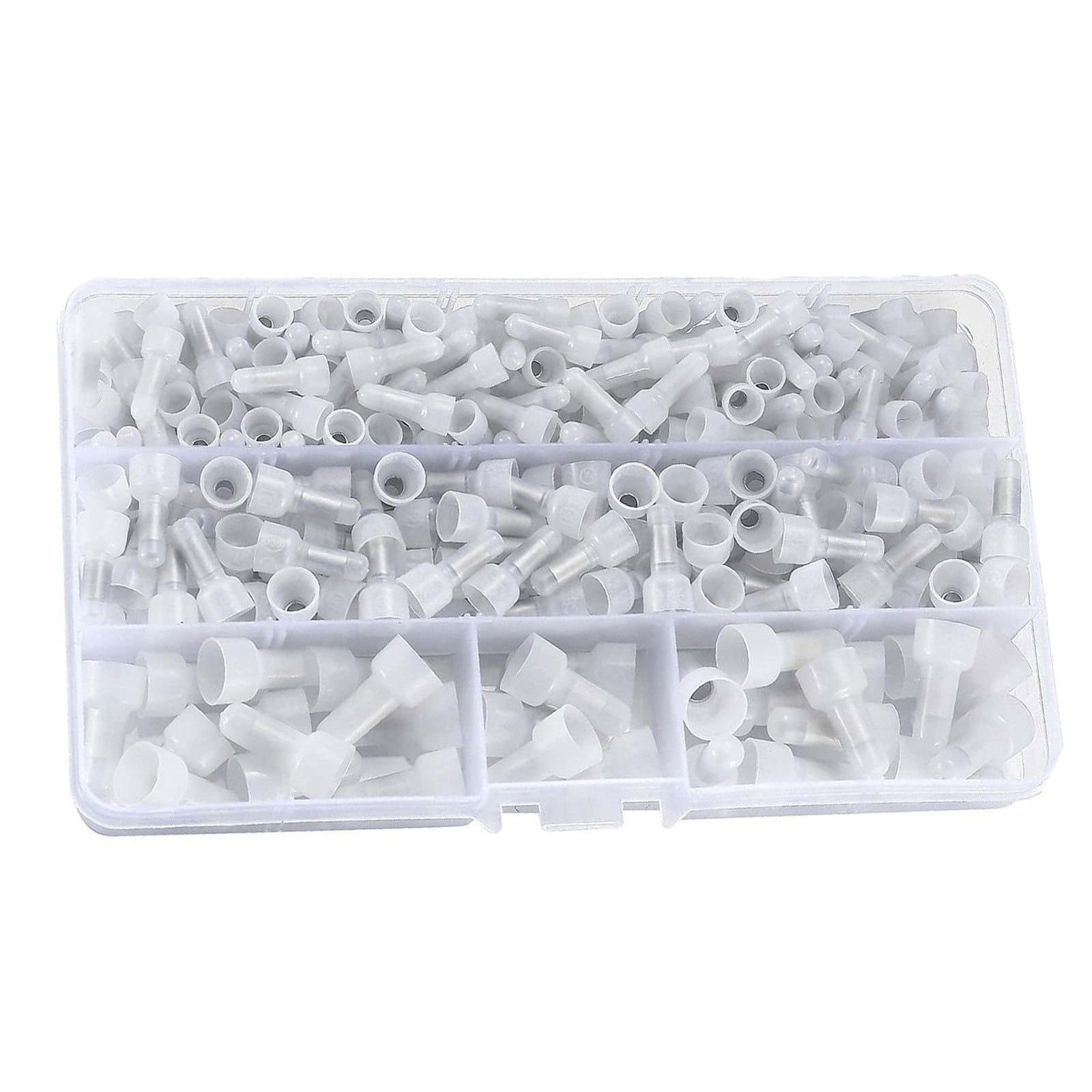 250pcs Crimps Caps Wire Connector Nylon Insulated Electrical Terminals ...
