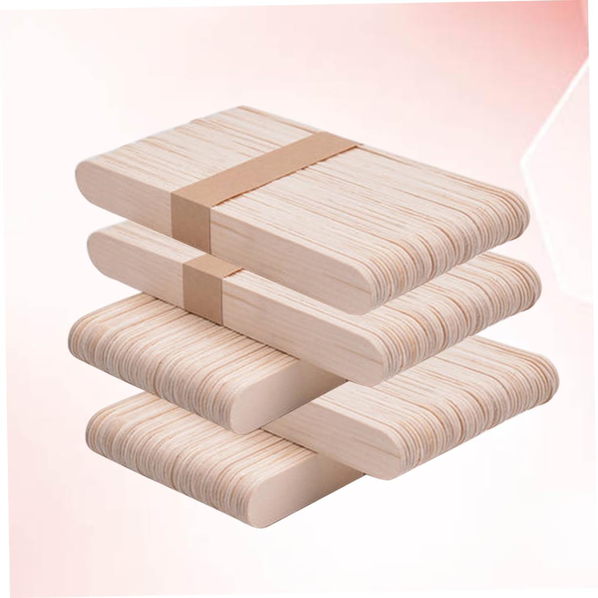 250pcs Giant Popsicles Coffee Sticker Wood Craft Stick Colored Stickers ...