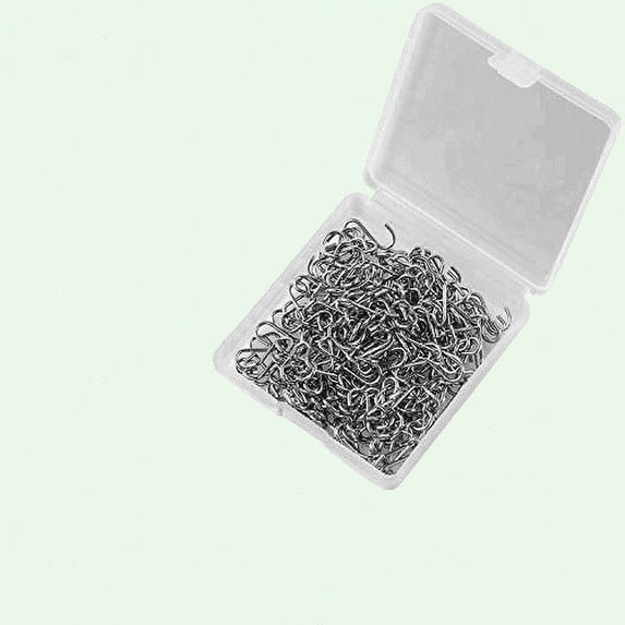 250pcs Mini S Hooks, 0.55 Inch Small S-Metal Wire Hook Kits for DIY ...