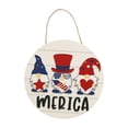 250th 4th of July Decorations Wooden Welcome Sign Rustic Patriotic Door ...