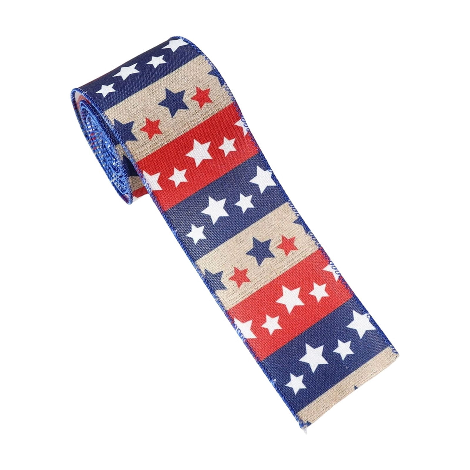 250th 4th of July Decorations Ribbon Flag Star Patriotic DIY Bow ...