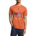 250th Anniversary 1776-2026 Orange T-Shirt Featuring an American Eagle ...