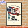 250th Anniversary 1776 American Eagle USA 250 Years Independence ...