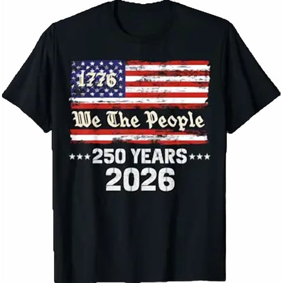 250th Anniversary America USA Birthday 2026 T-Shirt - Walmart.com