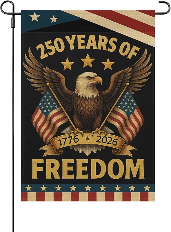 250th Anniversary American Flag 1776–2026 – “250 Years of Freedom ...