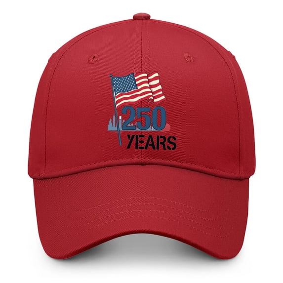 250th Anniversary Baseball Cap Adjustable Fit Dad Cap Running Hats for ...