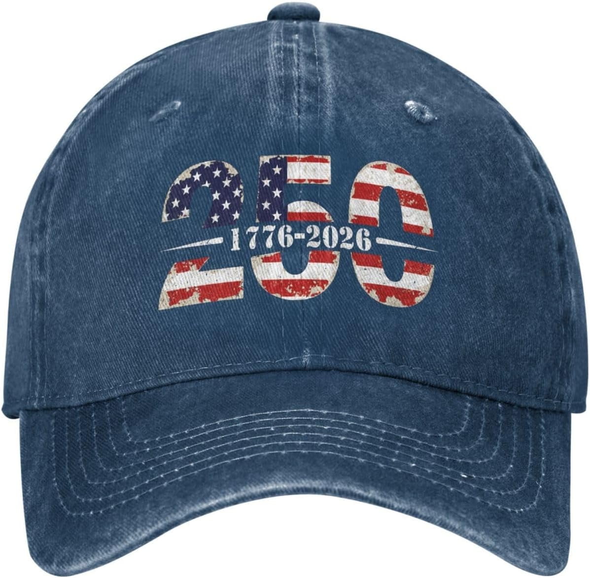 250th Anniversary Cap 1776 2026 Hat USA Birthday 4th July Baseball Cap ...