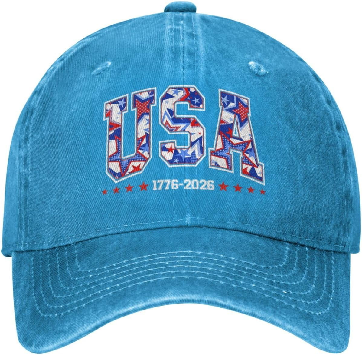 250th Anniversary Cap 1776 2026 Hat USA Birthday Baseball Cap - Walmart.com