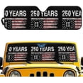 250th Anniversary Car Windshield Sun Shade for Truck52.95"×16.14"Style4 ...