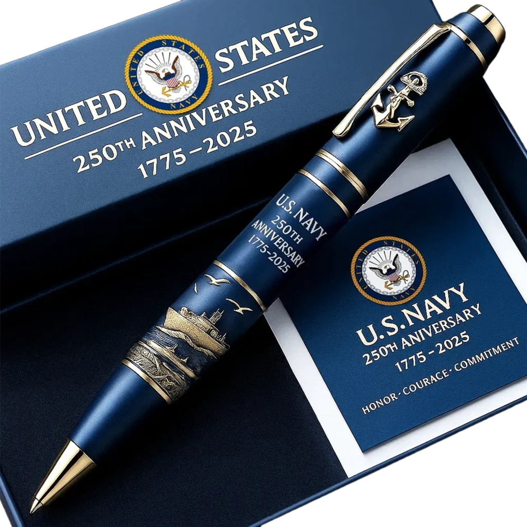 250th Anniversary Commemorative Pen Light Weight Ergonomic Grip Gel Pen ...