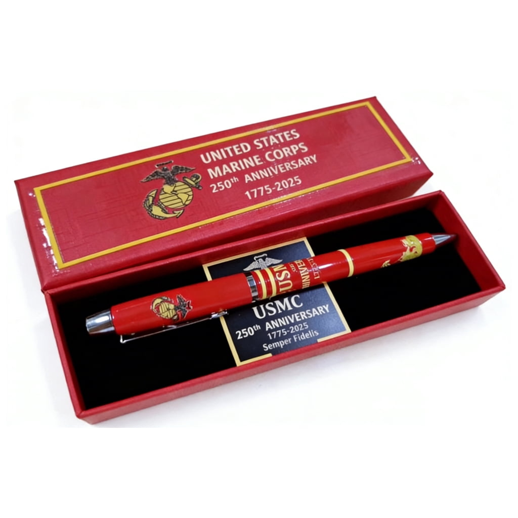 250th Anniversary Commemorative Pen Light Weight Ergonomic Grip Gel Pen ...