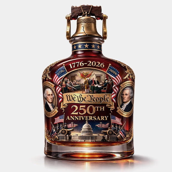 250th Anniversary Commemorative Whiskey Glass, We the People Heritage ...