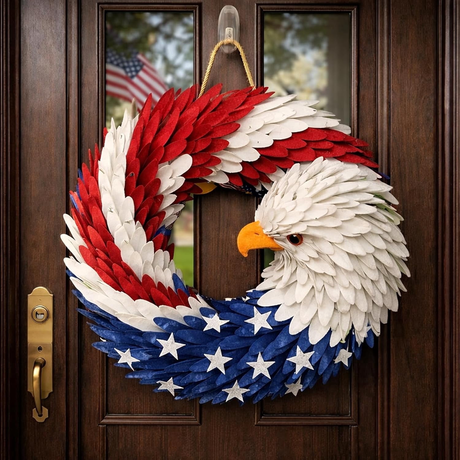 250th Anniversary Eagle Wreath, 2026 New Handcrafted USA 250 3D Eagle ...