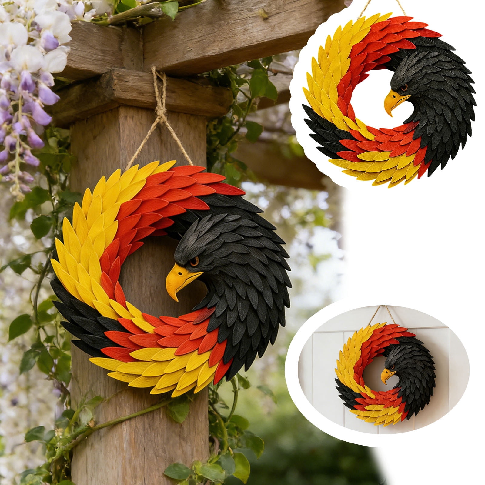 250th Anniversary Flag Wreath, Brave Wings Wreath, Eagle Wreaths for ...