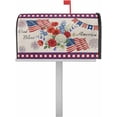 250th Anniversary Floral Mailbox Covers Magnetic Mailbox Wraps, Red ...