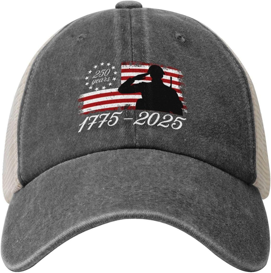 250th Anniversary Honor Cap – 1775-2025 Military Tribute Hat - Walmart.com