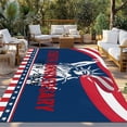 250th Anniversary Indoor Outdoor Rugs 4x6 Ft, Statue of Liberty ...