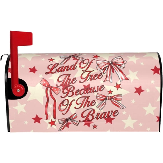 250th Anniversary Mailbox Cover 1776-2026 Land of The Free Magnetic ...