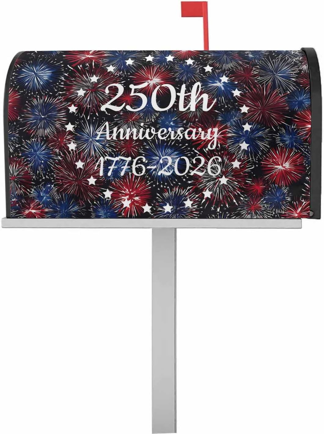250th Anniversary Mailbox Cover Magnetic Wraps, 4th of Julay Patriotic ...
