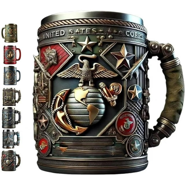 250th Anniversary Military Commemorative Mug, Army Themed Coffee Cup, U ...