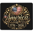 250th Anniversary Mouse Pad 250 America 1776-2026 Mouse Mat Novelty ...