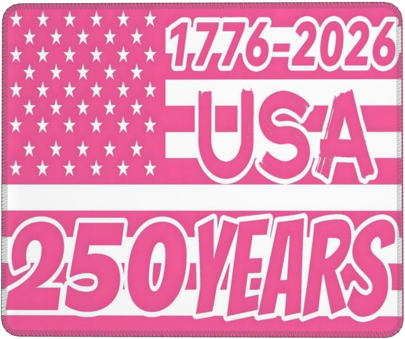 250th Anniversary Mousepad 250 Years of Blessings Rubber Base Mat with ...