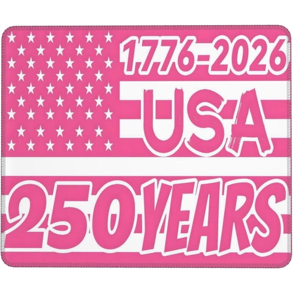 250th Anniversary Mousepad 250 Years of Blessings Rubber Base Mat with ...