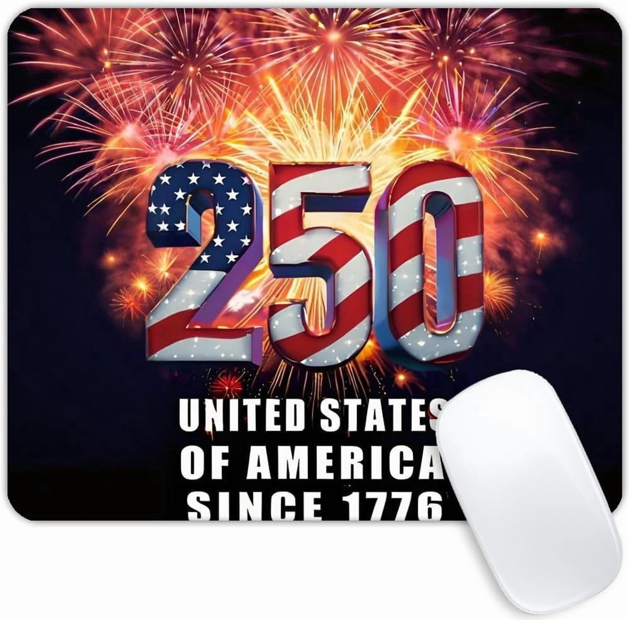 250th Anniversary Mousepad Non-Slip Rubber Base Mouse Pads for ...