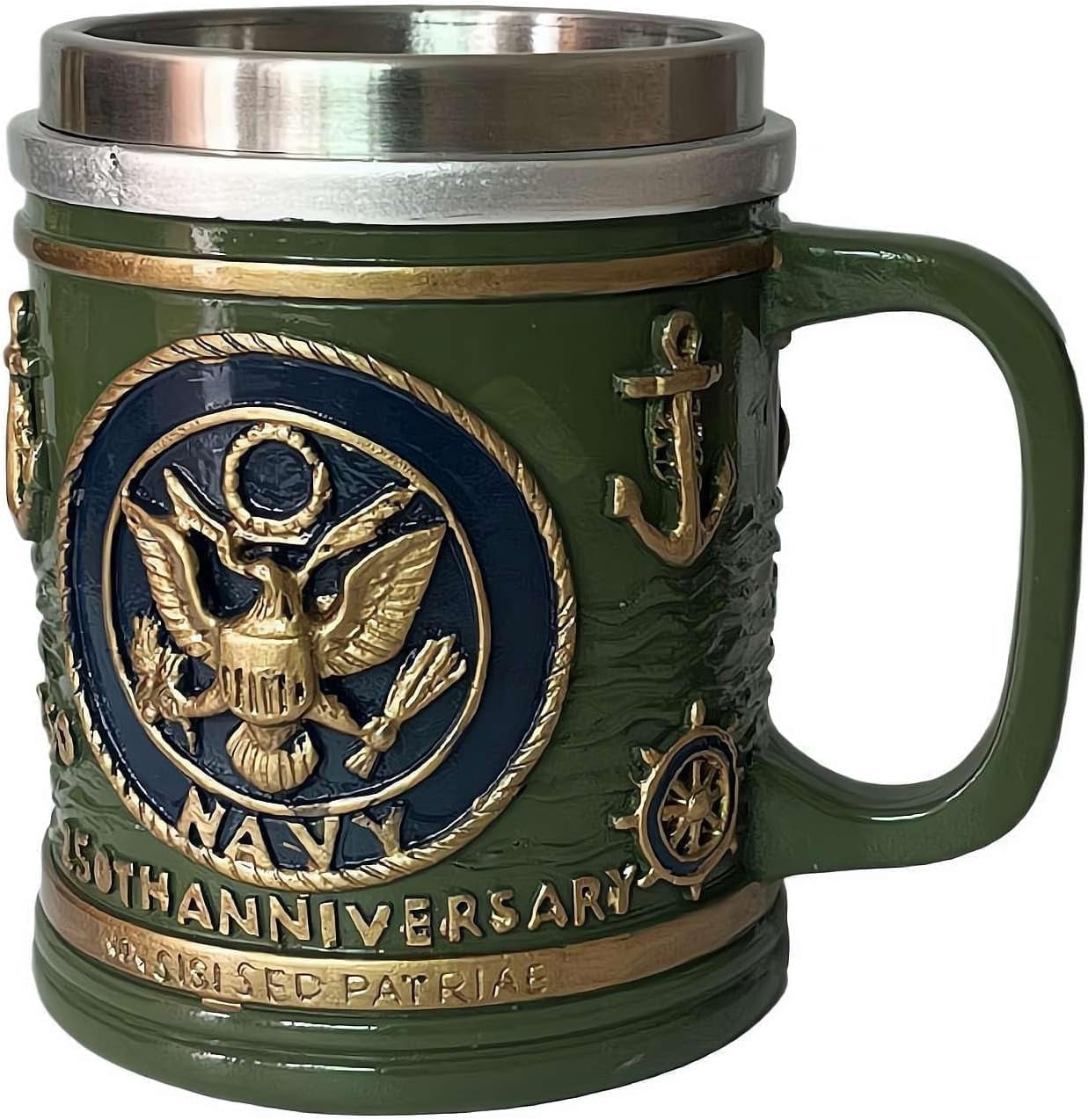 250th Anniversary Mugs Military Mug, 250th Anniversary Gifts 3D Marine ...