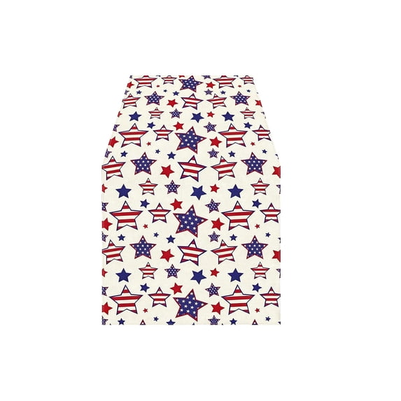 250th Anniversary Of Independence Day Table Runner Star-Printed -Style ...