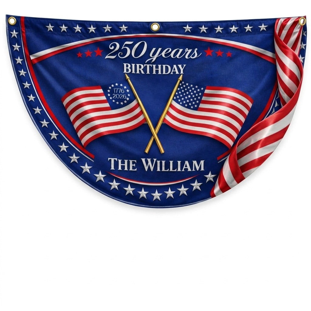 250th Anniversary Party Banner Anniversary Decorations Outdoor Bunting ...