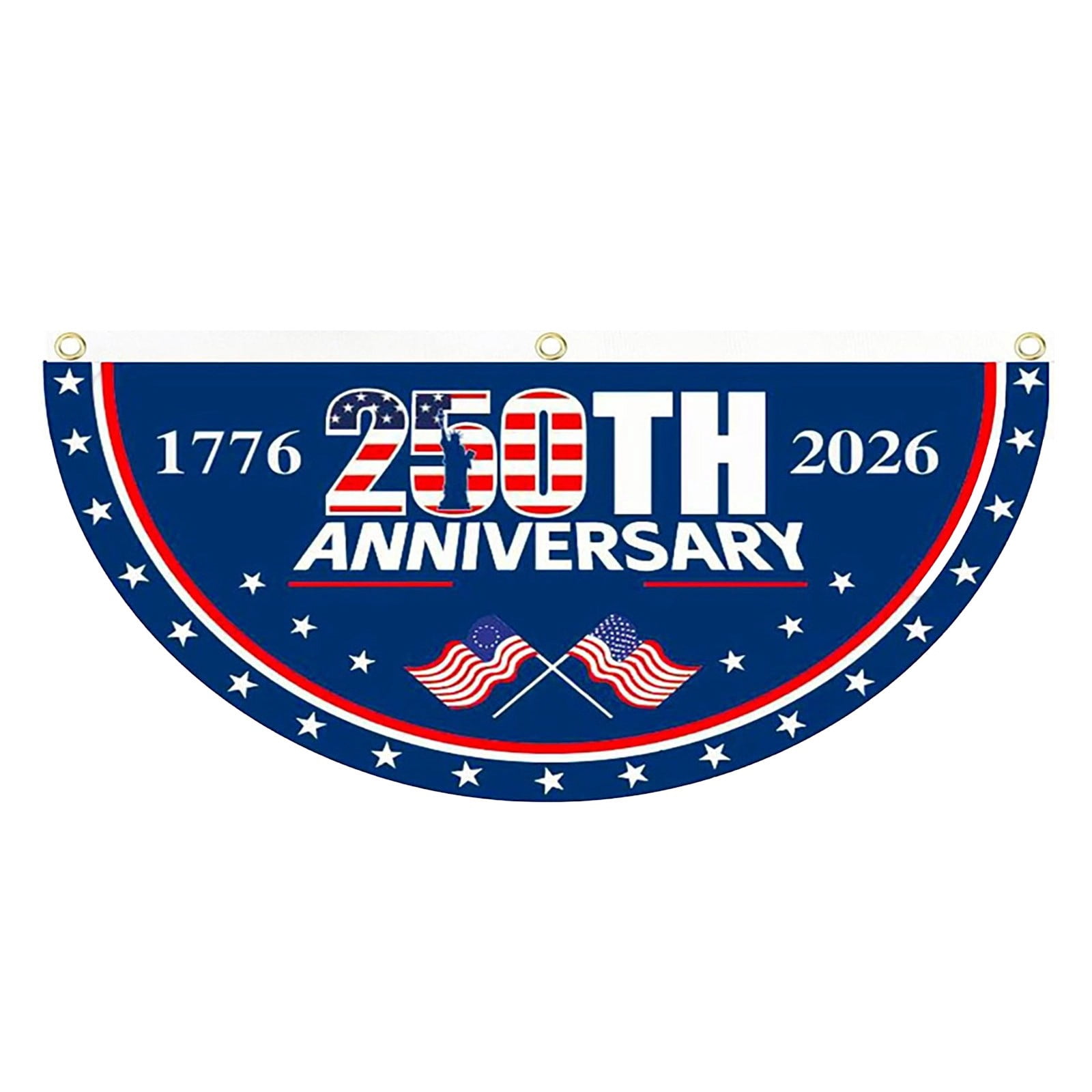 250th Anniversary Party Banner Anniversary Decorations Outdoor Bunting ...