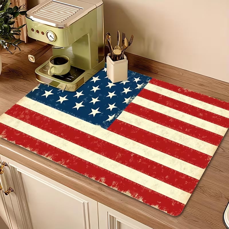 250th Anniversary Patriotic Kitchen Rug Set - Walmart.com