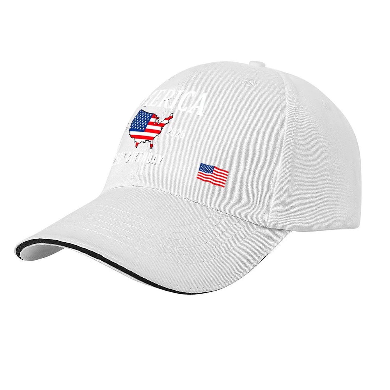 250th Anniversary Sandwich Brim USA Hat, 250th Trucker Hat for Men ...