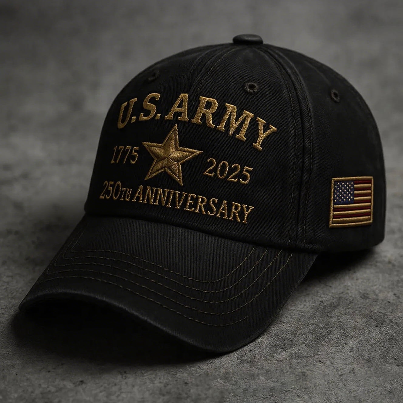 250th Anniversary US Military Baseball Cap,Embroidered Marine Corps ...