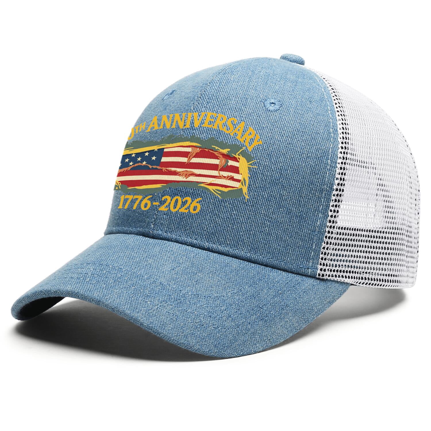 250th Anniversary USA -0 Baseball Cap Dad Hat Style Baseball Hat Golf ...