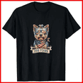 250th Anniversary USA 1776 2026 Dog Vintage Yorkie Puppy Tee Unisex T ...