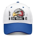 250th Anniversary USA 1776-2026 Patriotic Retro Eagle Liberty Cross ...