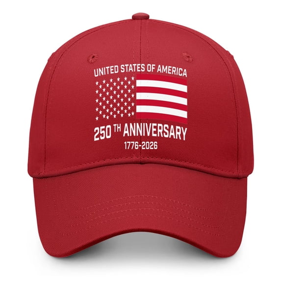 250th Anniversary USA Baseball Cap Head Circumference Classic Casual ...