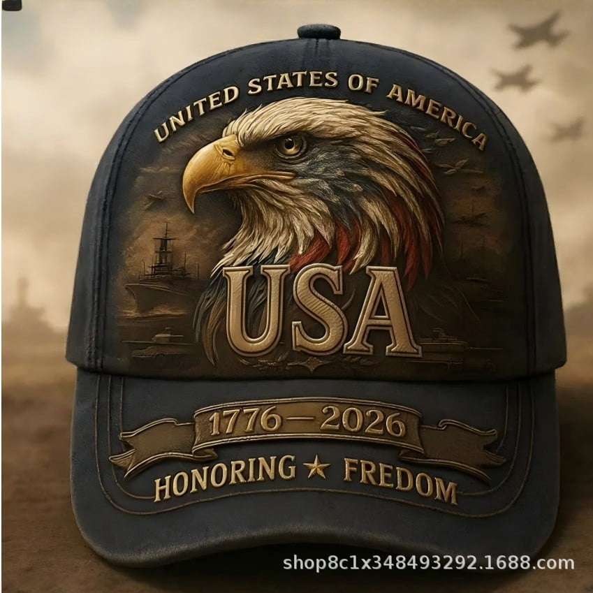 250th Anniversary USA Baseball Hat Eagle 250 Year American Anniversary ...