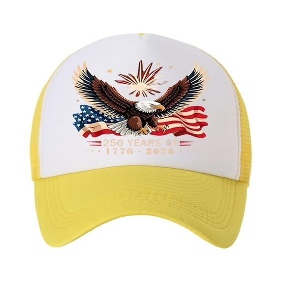 250th Anniversary USA Hat,1776-2026 Patriot Baseball Cap Adjustable ...