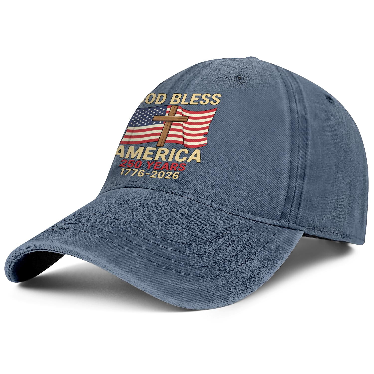 250th Anniversary USA Hat, Adjustable American 250 CapVeteran Tribute ...