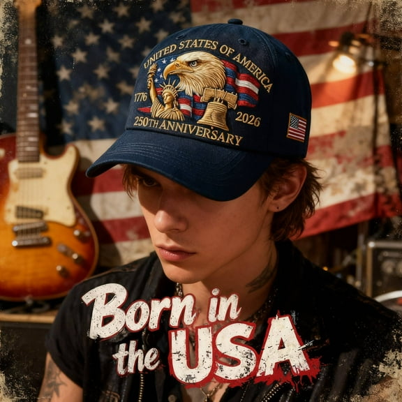 250th Anniversary Commemorative Hat, Patriotic USA Baseball Cap for Men ...