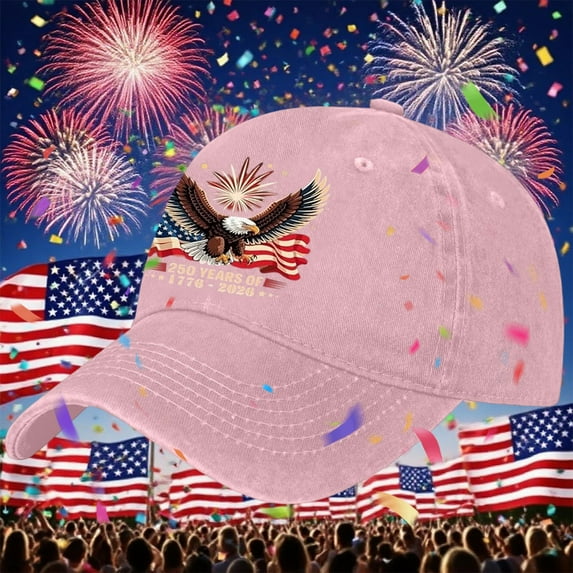 250th Anniversary USA Hat, Printing Adjustable USA 250th Anniversary ...