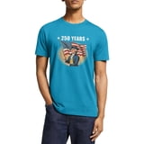 250th Anniversary USA Retro Men T Shirts, Patriotic USA Flag Short ...