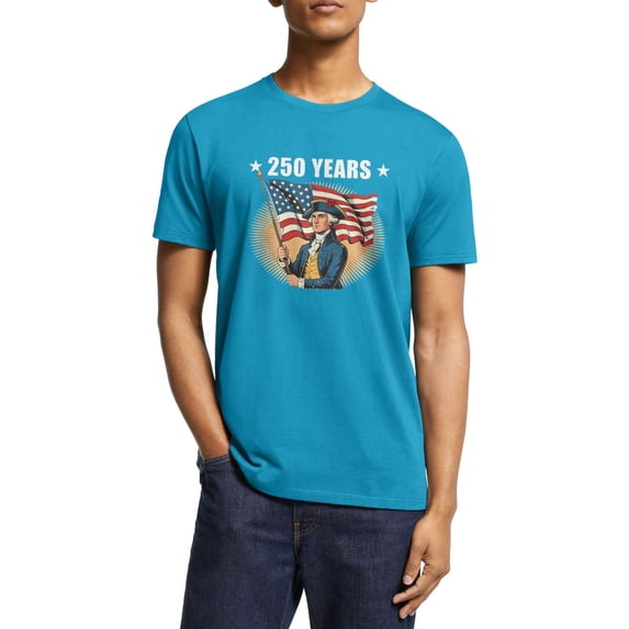 250th Anniversary USA Retro Men T Shirts, Patriotic USA Flag Short ...