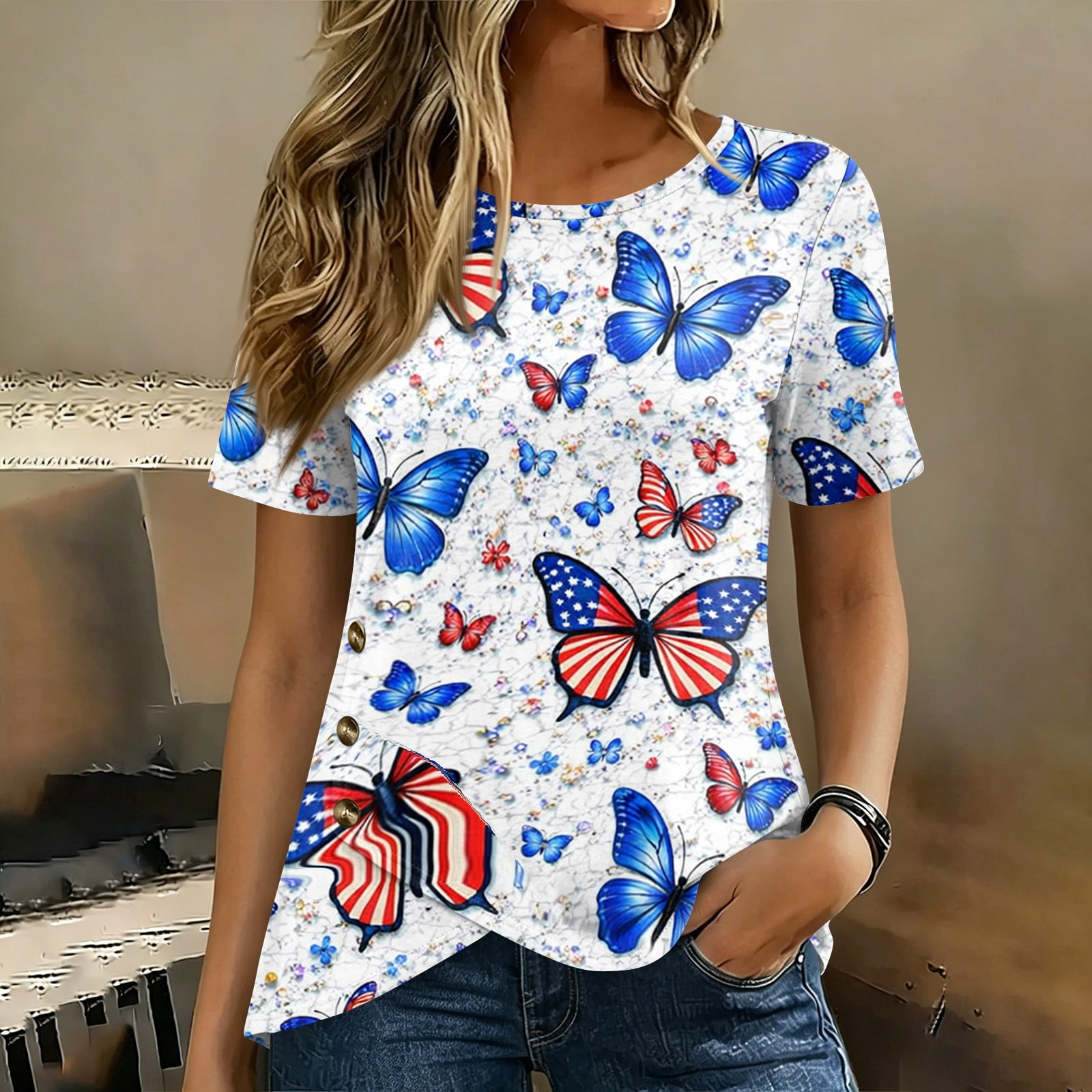 250th Anniversary USA Shirt Casual 250 Years Of Freedom T Shirt Short ...