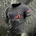 250th Anniversary USA Shirt Mens Short Sleeve Crewneck Independence Day ...